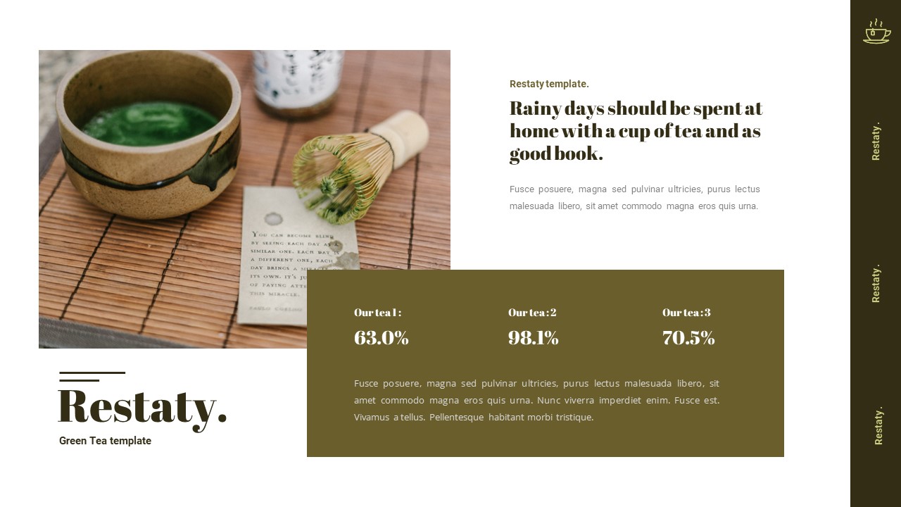 Restaty - Green Tea Powerpoint Template, Presentation Templates ...