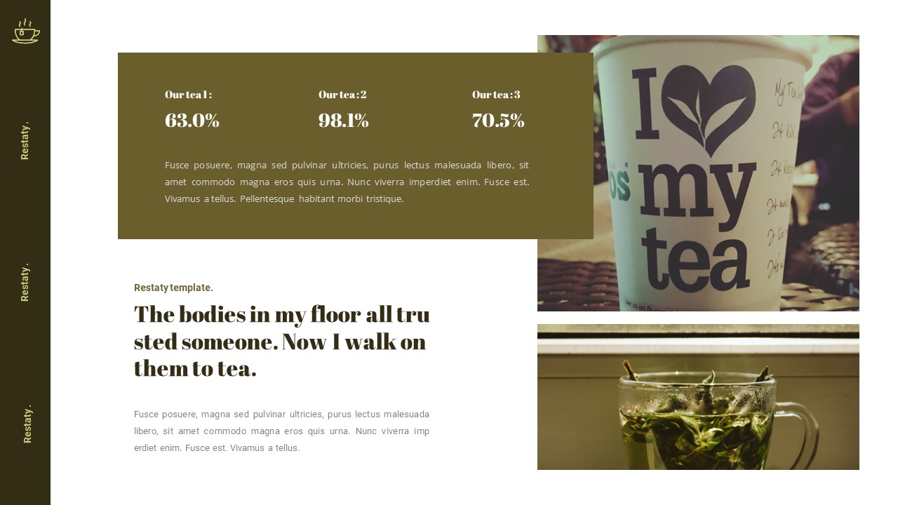 Restaty - Green Tea Powerpoint Template, Presentation Templates ...