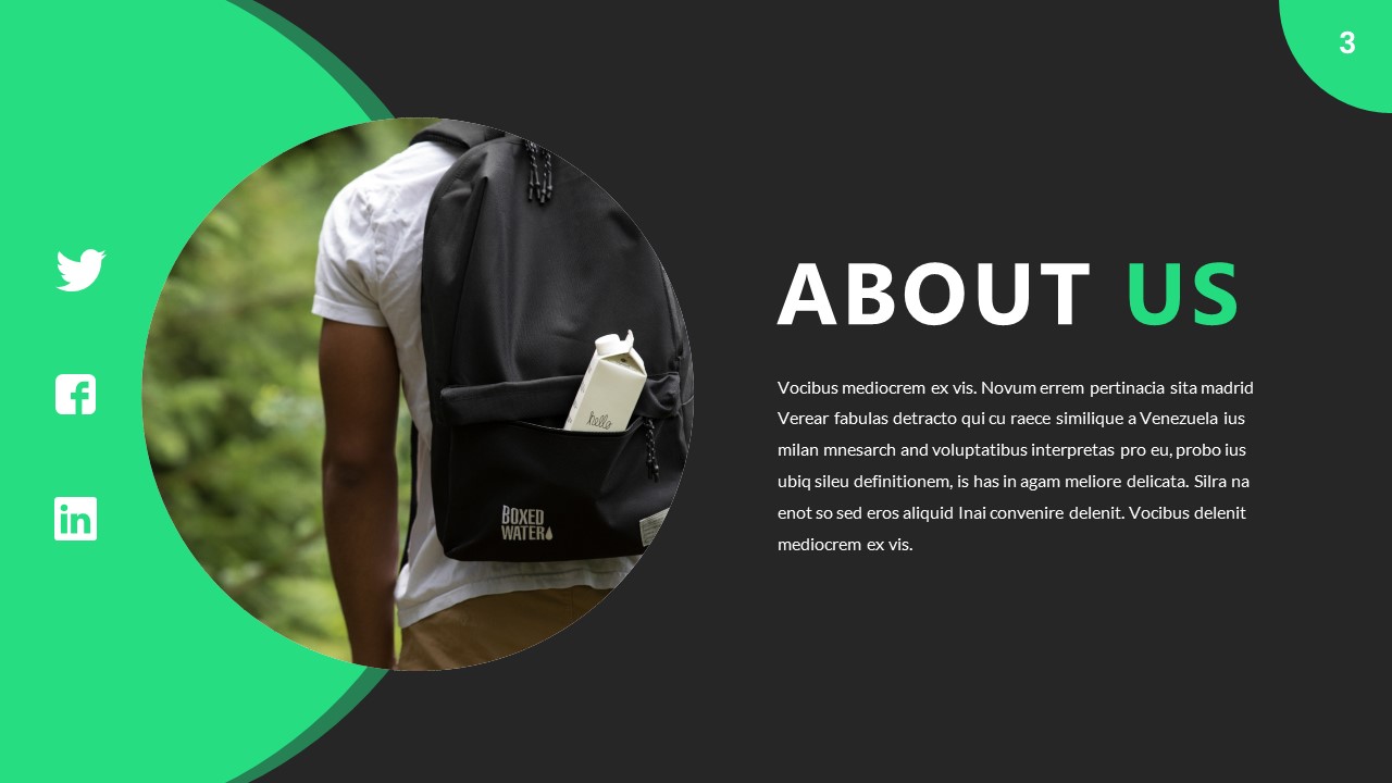 Tourist - Hiking Trip Powerpoint Template, Presentation Templates ...