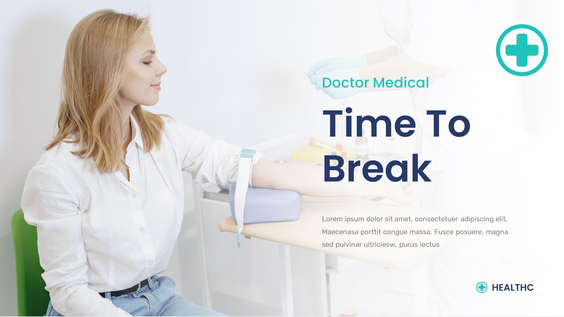 Healthc - Doctor Medical Powerpoint Template, Presentation Templates