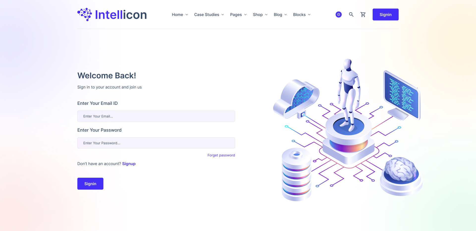 Intellicon - AI & Machine Learning Figma Template by pixelaxis ...
