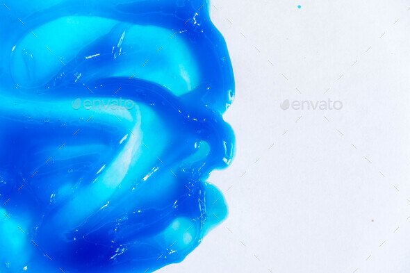 Ultrasound Gel Texture. Surface and texture ultrasound beautiful blue ...