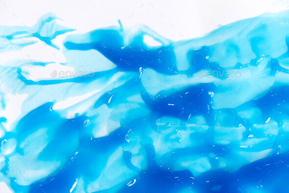 Ultrasound Gel Texture. Surface and texture ultrasound beautiful blue ...