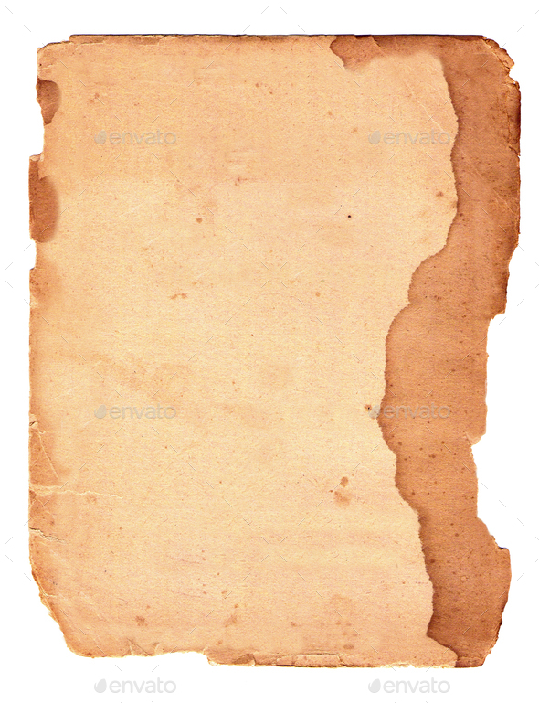 Sheet of Old Dirty Paper Stock Photo by mibuch | PhotoDune