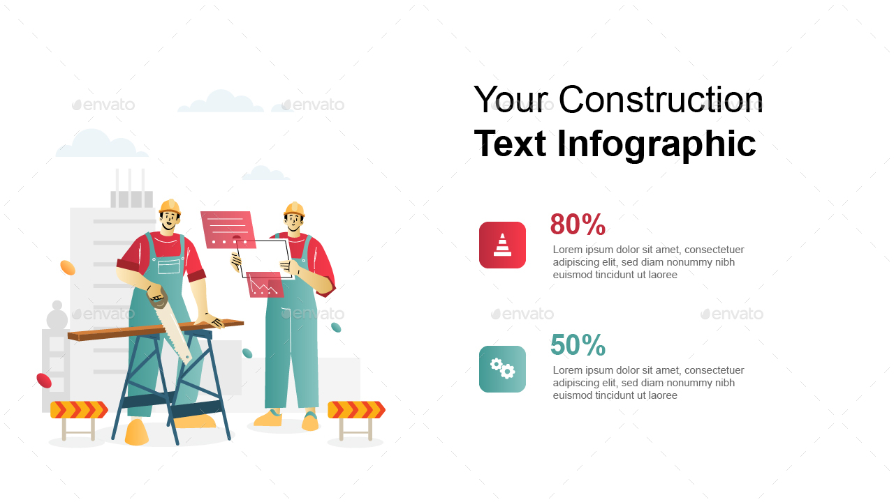 Construction Infographic Asset Illustrator, Infographics | GraphicRiver