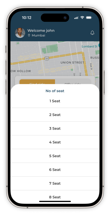 Carpooling App | Bike Pooling App | Ride Sharing App | Car sharing App | React Native | GoPoolar ...