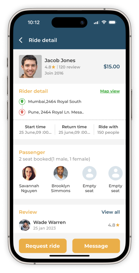 Carpooling App | Bike Pooling App | Ride Sharing App | Car sharing App ...