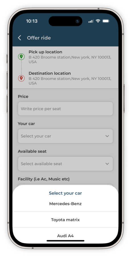Carpooling App | Bike Pooling App | Ride Sharing App | Car sharing App | React Native | GoPoolar ...
