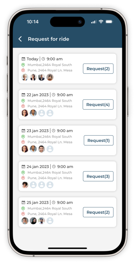 Carpooling App | Bike Pooling App | Ride Sharing App | Car sharing App | React Native | GoPoolar ...