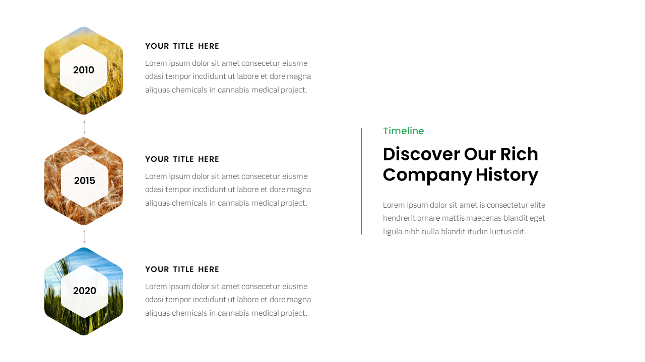 Environ - Nature Greeen Cannabis Presentation, Presentation Templates