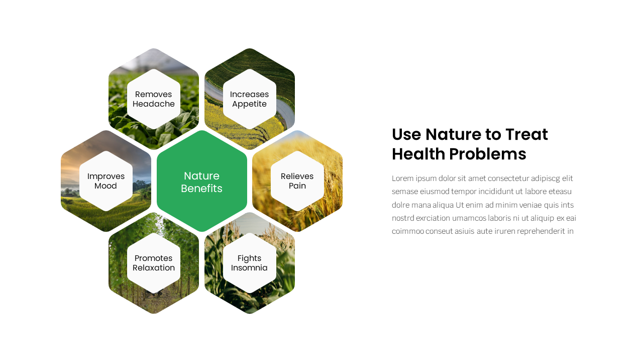Environ - Nature Greeen Cannabis Presentation, Presentation Templates