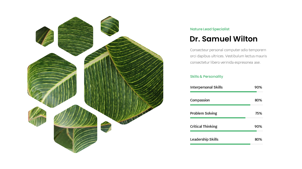 Environ - Nature Greeen Cannabis Presentation, Presentation Templates