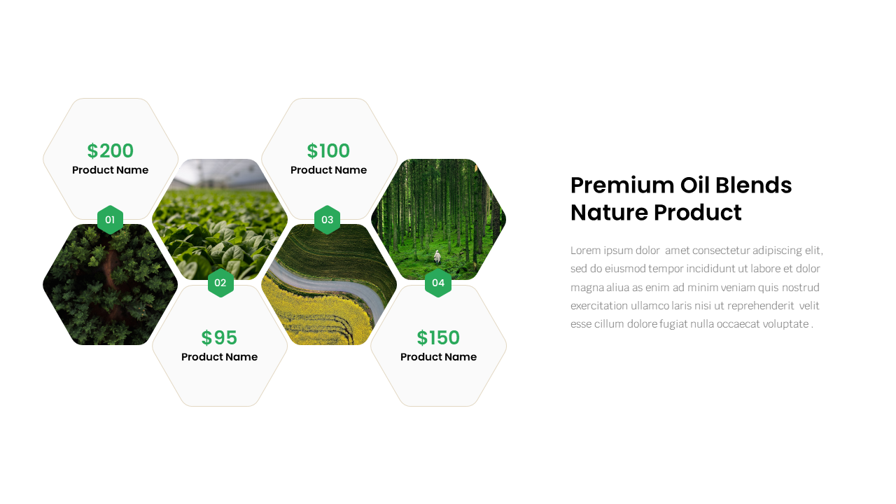 Environ - Nature Greeen Cannabis Presentation, Presentation Templates