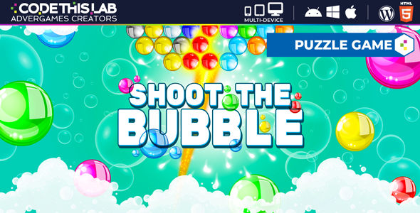 Bubble Shooter - HTML5 Games by codethislab | CodeCanyon