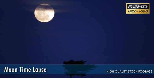 Moon Time Lapse, Stock Footage | VideoHive