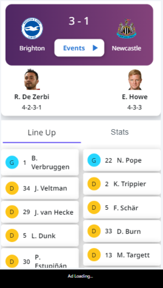 App Football - PL in the vein - Admob | Flutter | Flutterflow App (Android / IOS) by NewnessGames