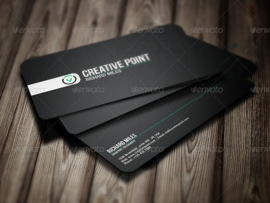 Creative Point Business Card, Print Templates | GraphicRiver