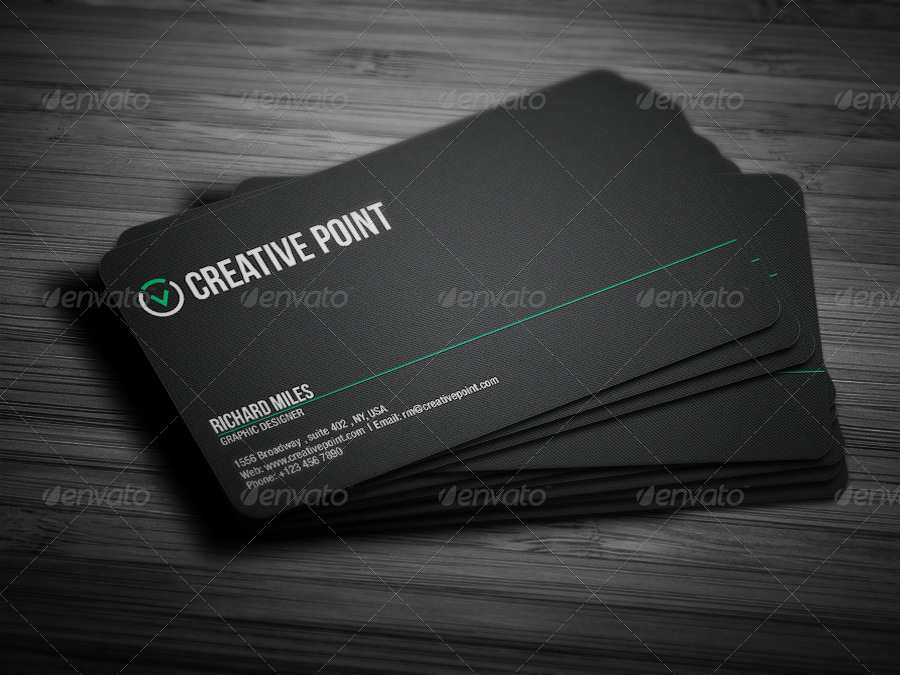 Creative Point Business Card, Print Templates | GraphicRiver