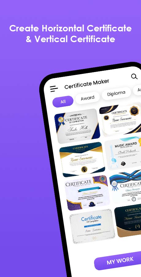 Certificate Maker - Certificate Generator - Certificate Templates Maker ...