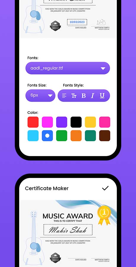Certificate Maker - Certificate Generator - Certificate Templates Maker ...