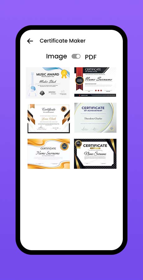 Certificate Maker - Certificate Generator - Certificate Templates Maker ...