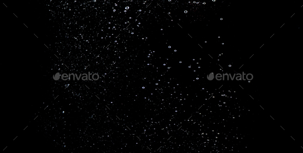 Blurry images of soda water bubbles splashing and floating Stock Photo by gnepphoto