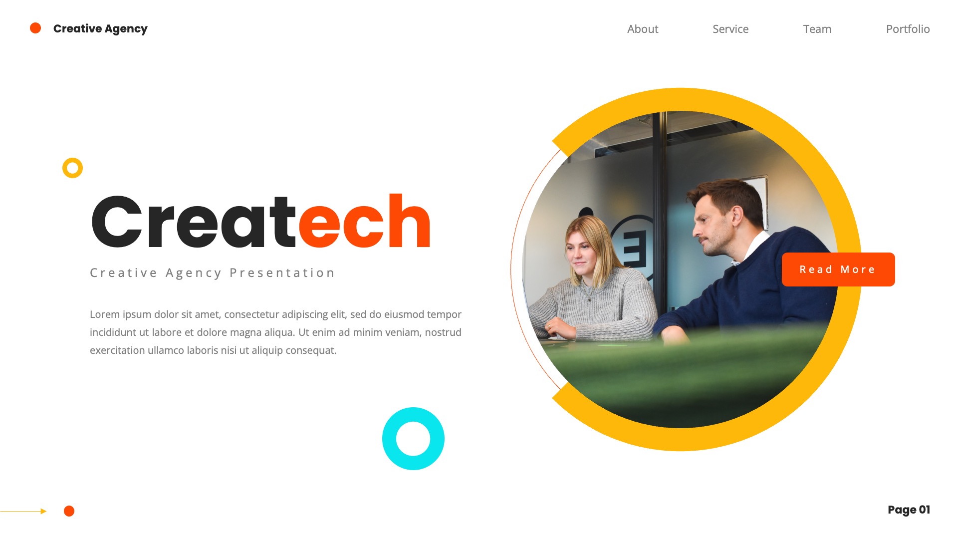 Createch - Creative Agency PowerPoint, Presentation Templates ...