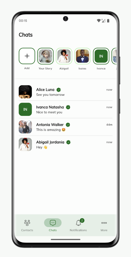 Conversas - Real Time Chat App with Flutter & Firebase by isaiascuvula