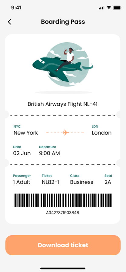 Travelly - Booking Flutter App UI Template(Figma Included) by dokkanagency