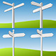 Sign Posts, Vectors | GraphicRiver