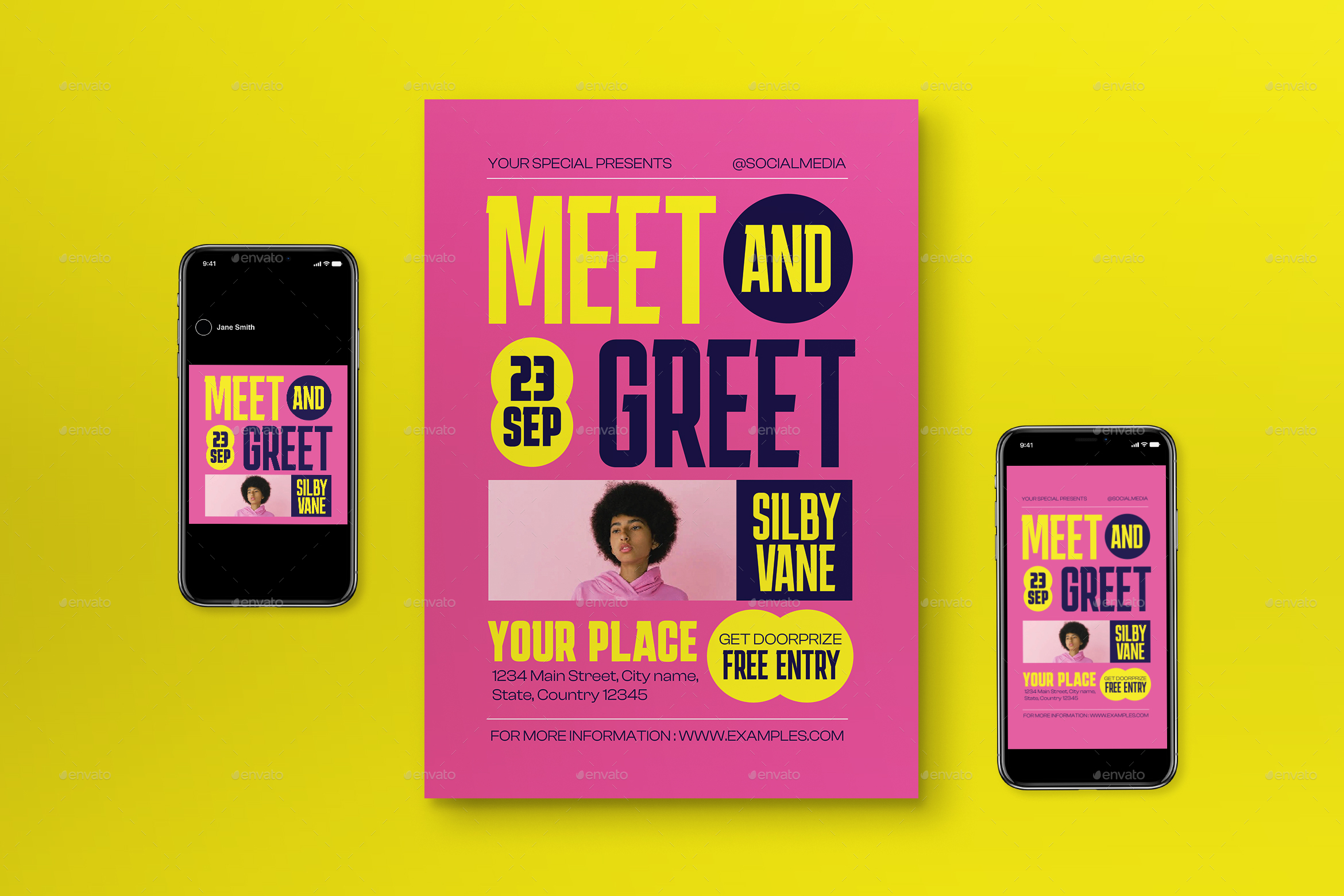 Meet And Greet Flyer Examples