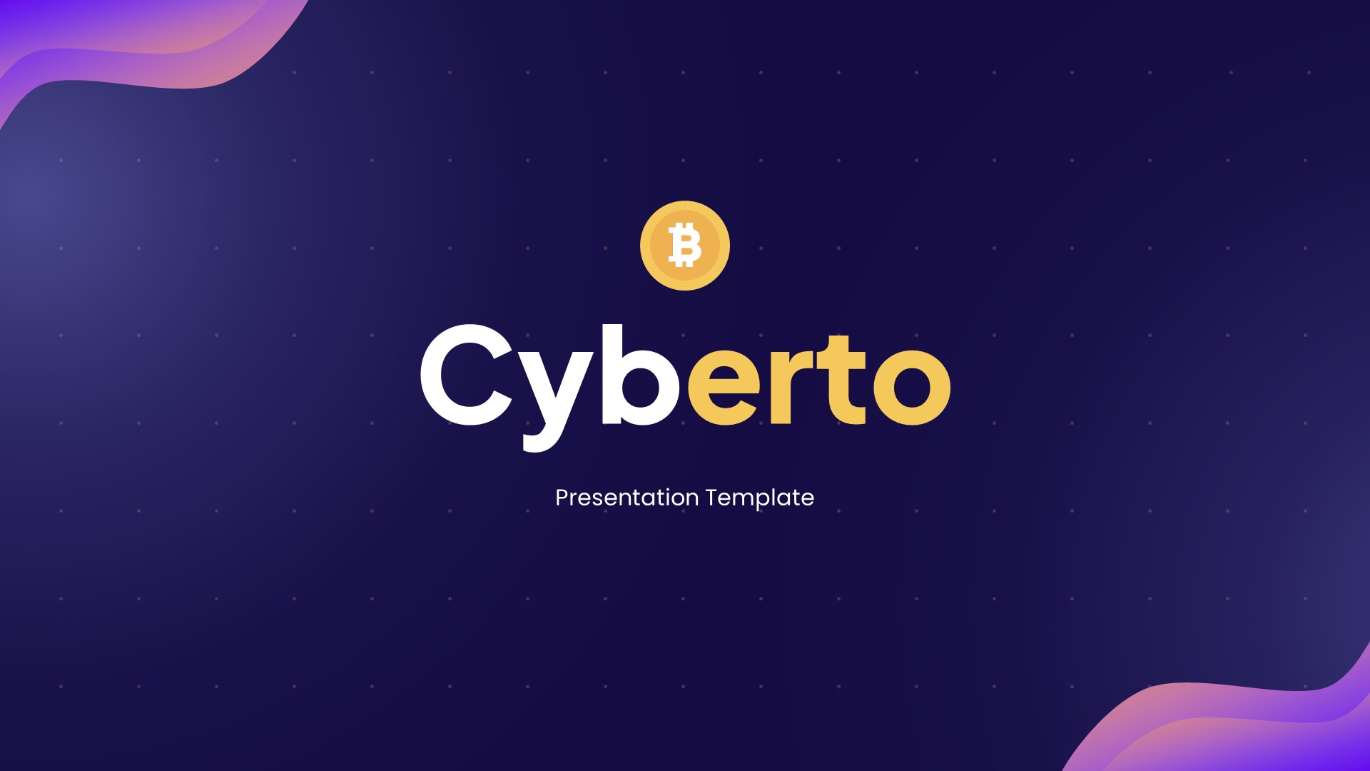 Cyberto - NFT Creative Digital Assets Powerpoint Template, Presentation ...