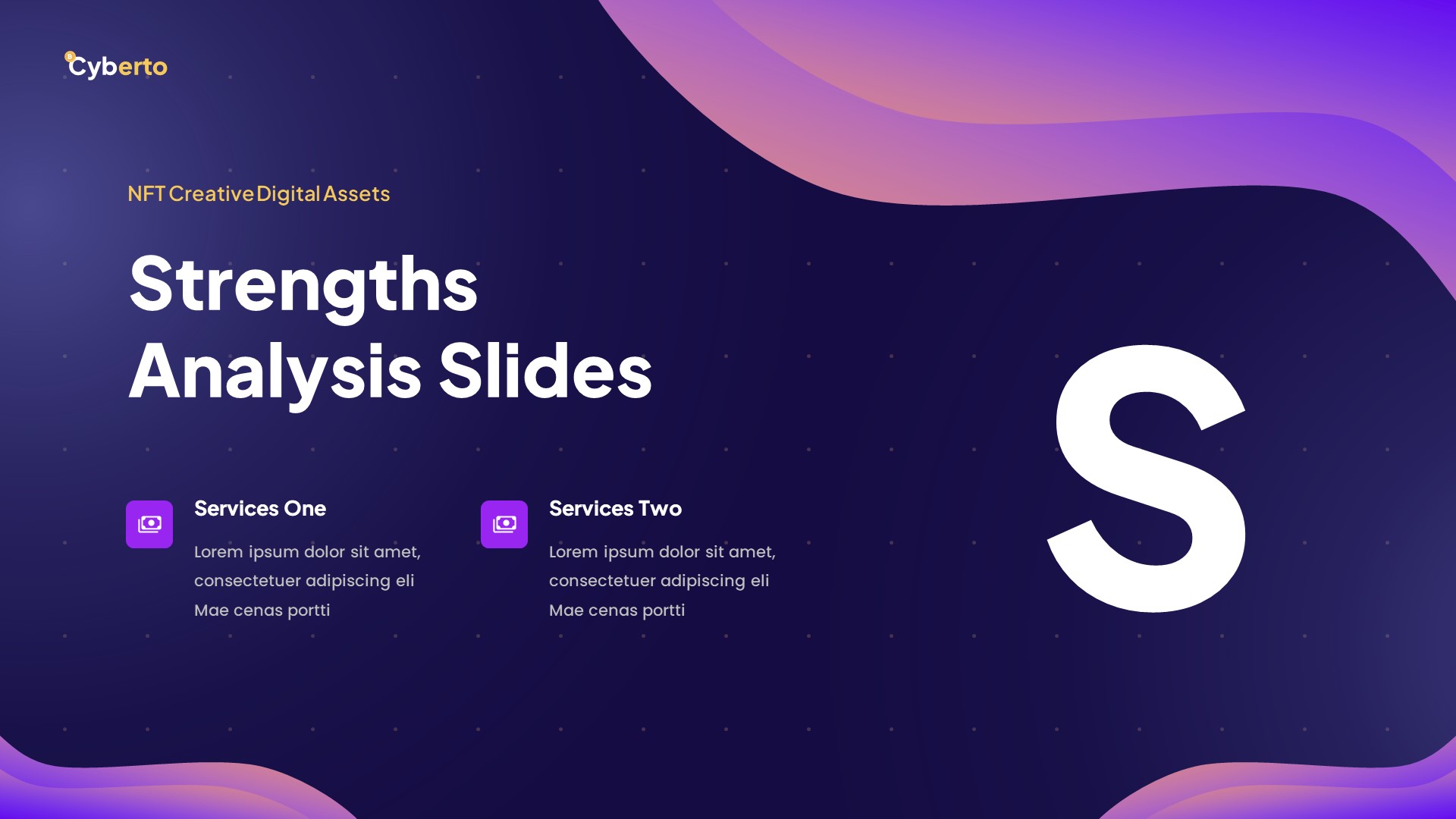 Cyberto - NFT Creative Digital Assets Keynote Template, Presentation ...