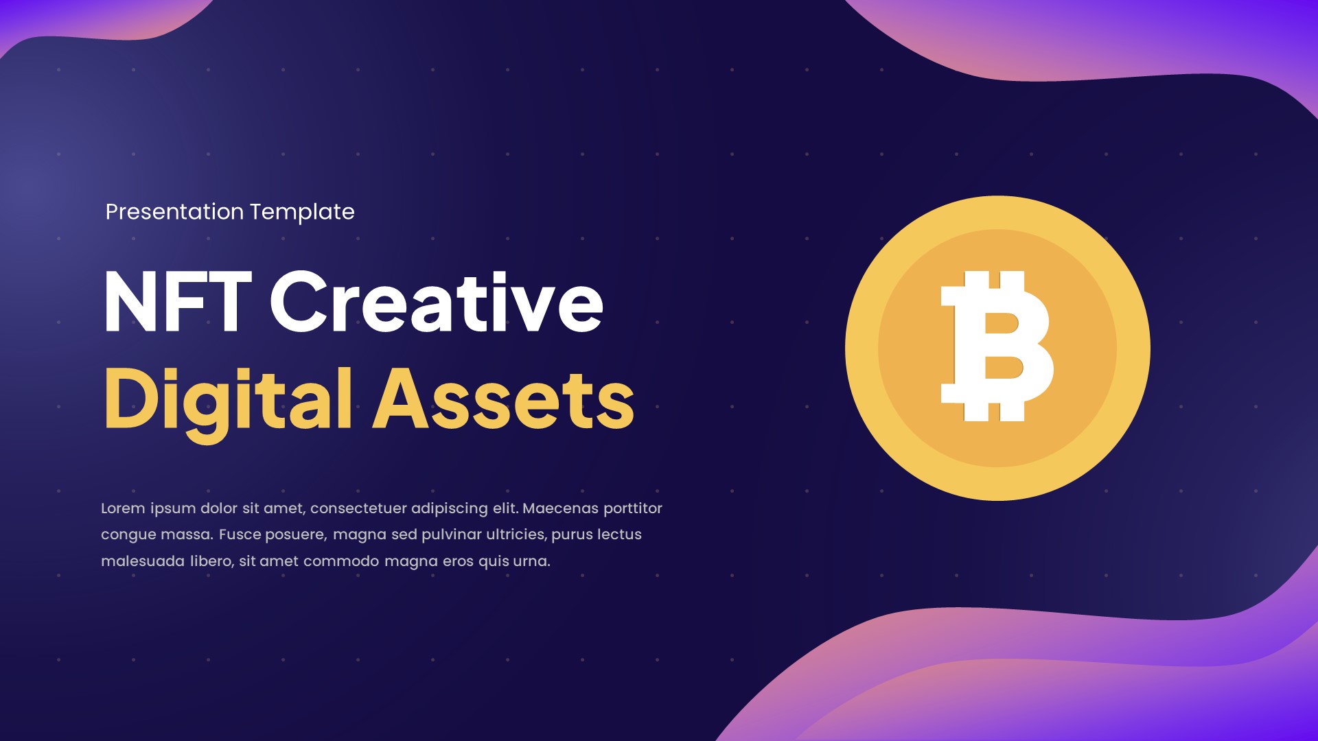 Cyberto - NFT Creative Digital Assets Keynote Template, Presentation ...