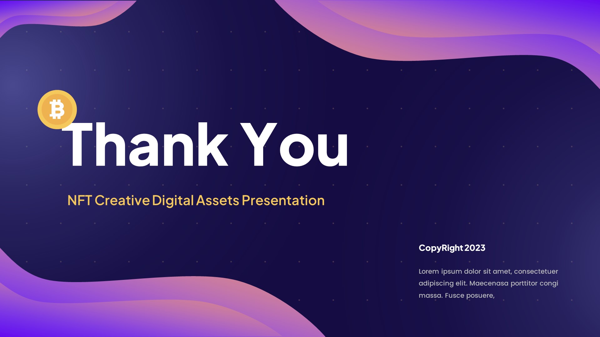 Cyberto - NFT Creative Digital Assets Keynote Template, Presentation ...