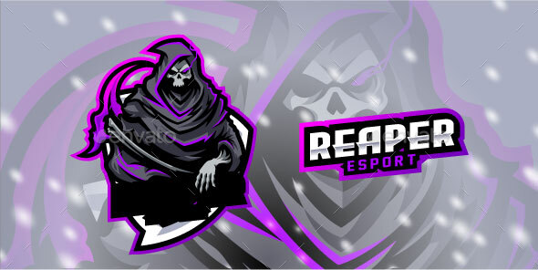 Reaper Esport Logo, Logo Templates | GraphicRiver