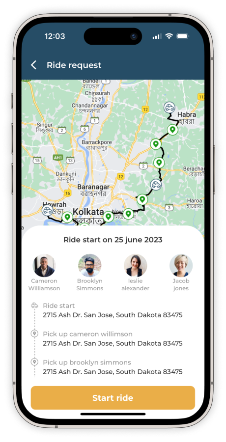 Carpooling App | Bike Pooling App | Ride Sharing App | Car sharing App ...