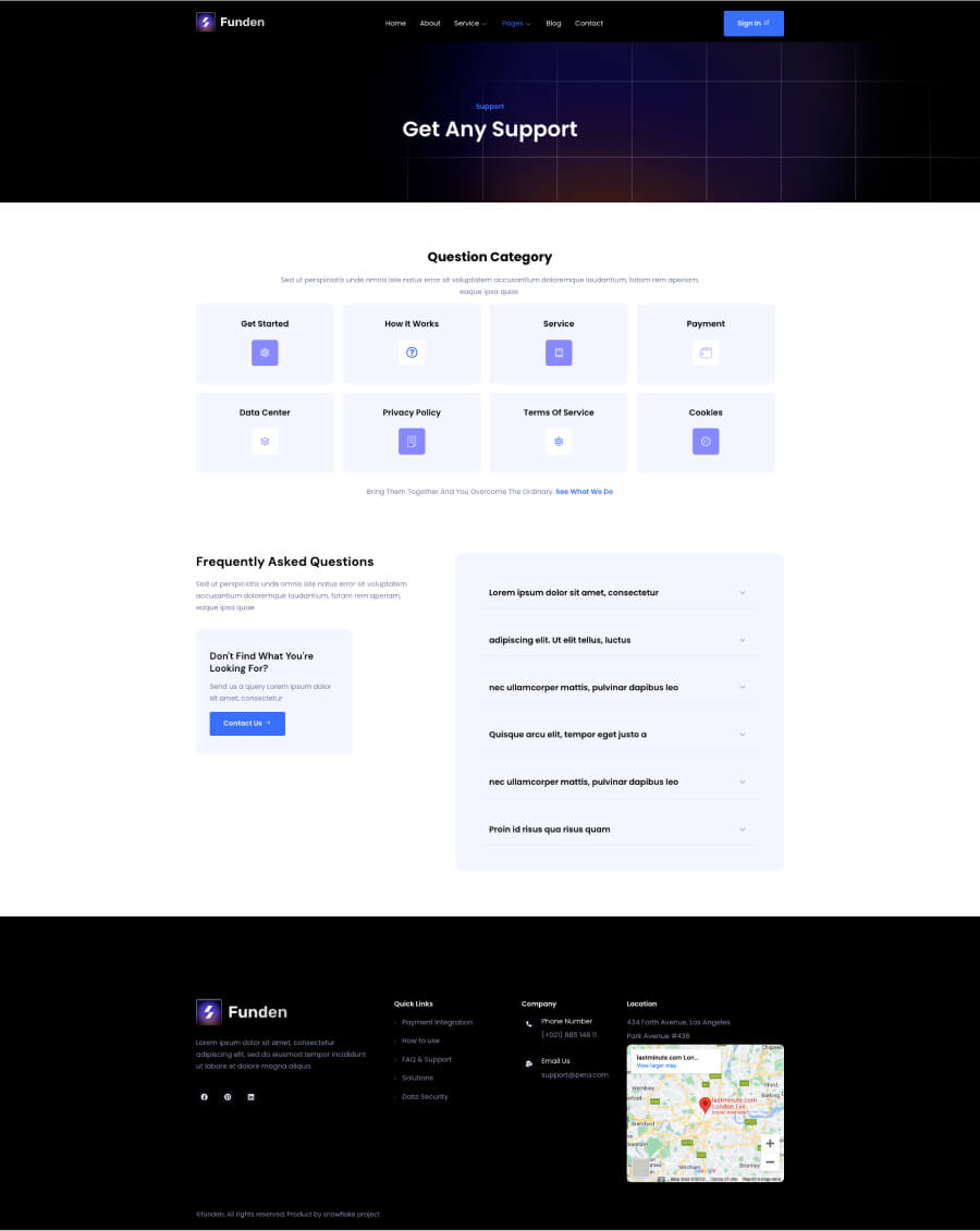 Funden - Fintech Startup Mobile App Elementor Template Kit by ...