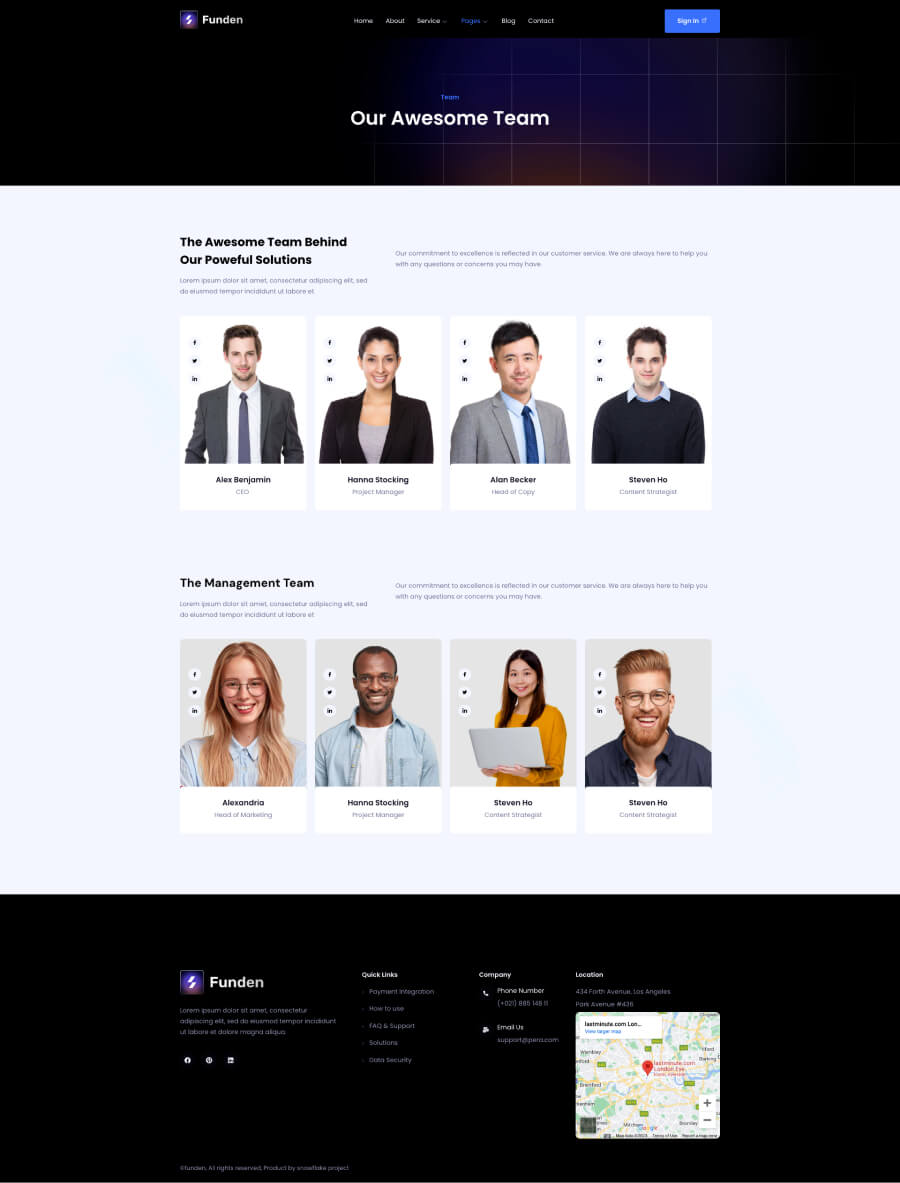 Funden - Fintech Startup Mobile App Elementor Template Kit by ...