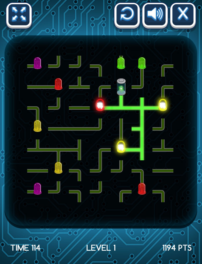 Lights - HTML5 Skill Game by codethislab | CodeCanyon