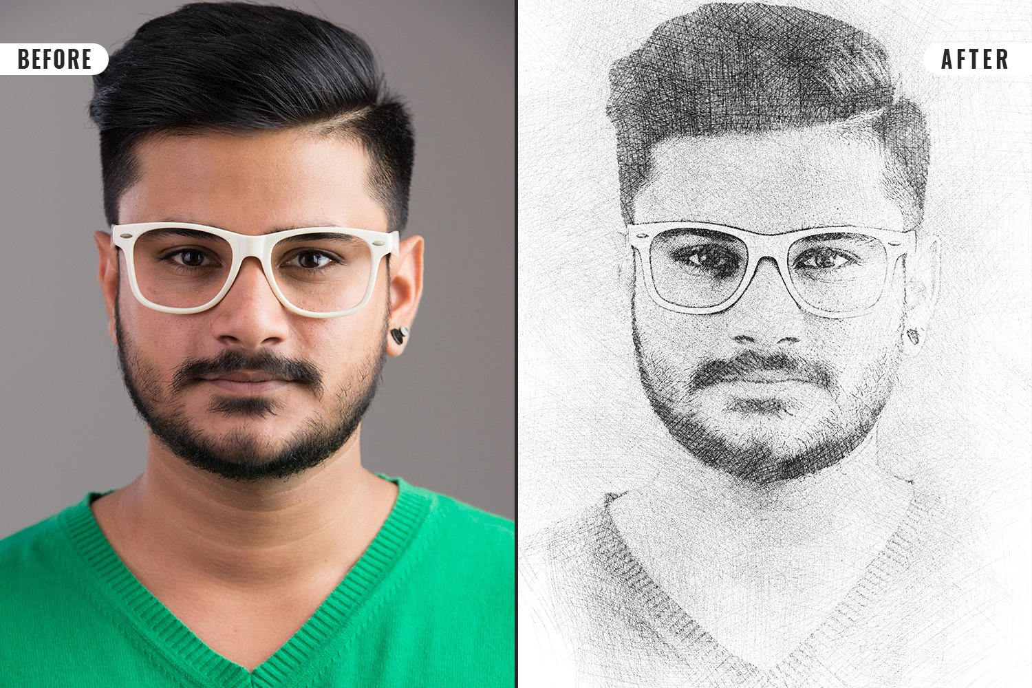 Sketch Art Effect, Add-ons | GraphicRiver