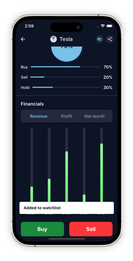 Stock & Mutual Fund Investment App Template in Flutter | Multi Language ...
