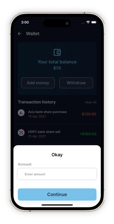 Stock & Mutual Fund Investment App Template in Flutter | Multi Language ...