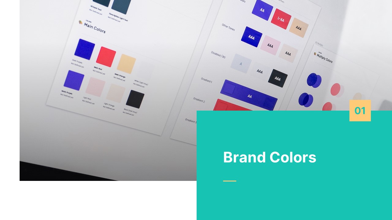 Cohi - Brand Guidelines Powerpoint Template, Presentation Templates