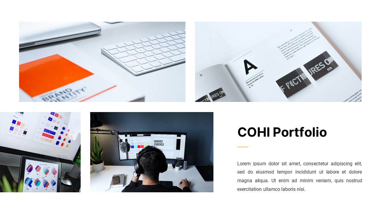 Cohi - Brand Guidelines Powerpoint Template, Presentation Templates