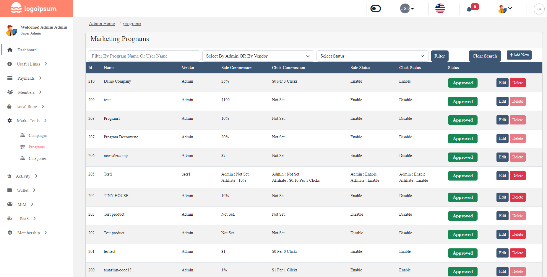 Affiliate Management System - PHP Platform by AffiliateProSaaS | CodeCanyon