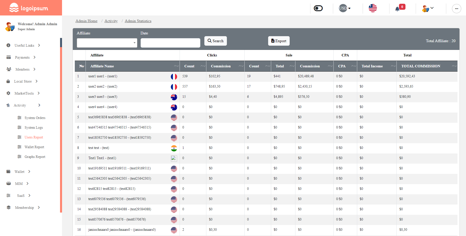 Affiliate Management System - PHP Platform by AffiliateProSaaS | CodeCanyon