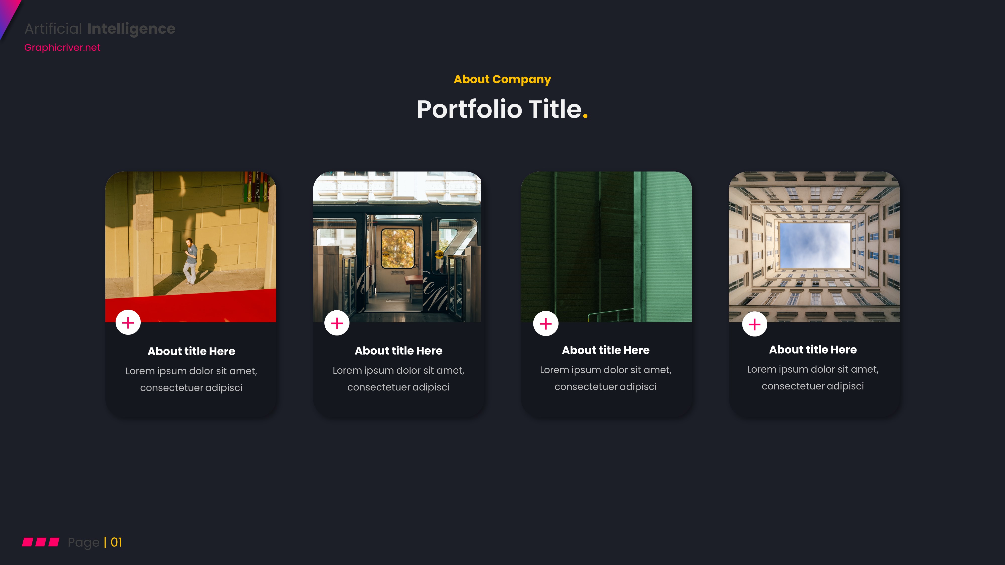 Artificial - Modern Google Slides Template, Presentation Templates