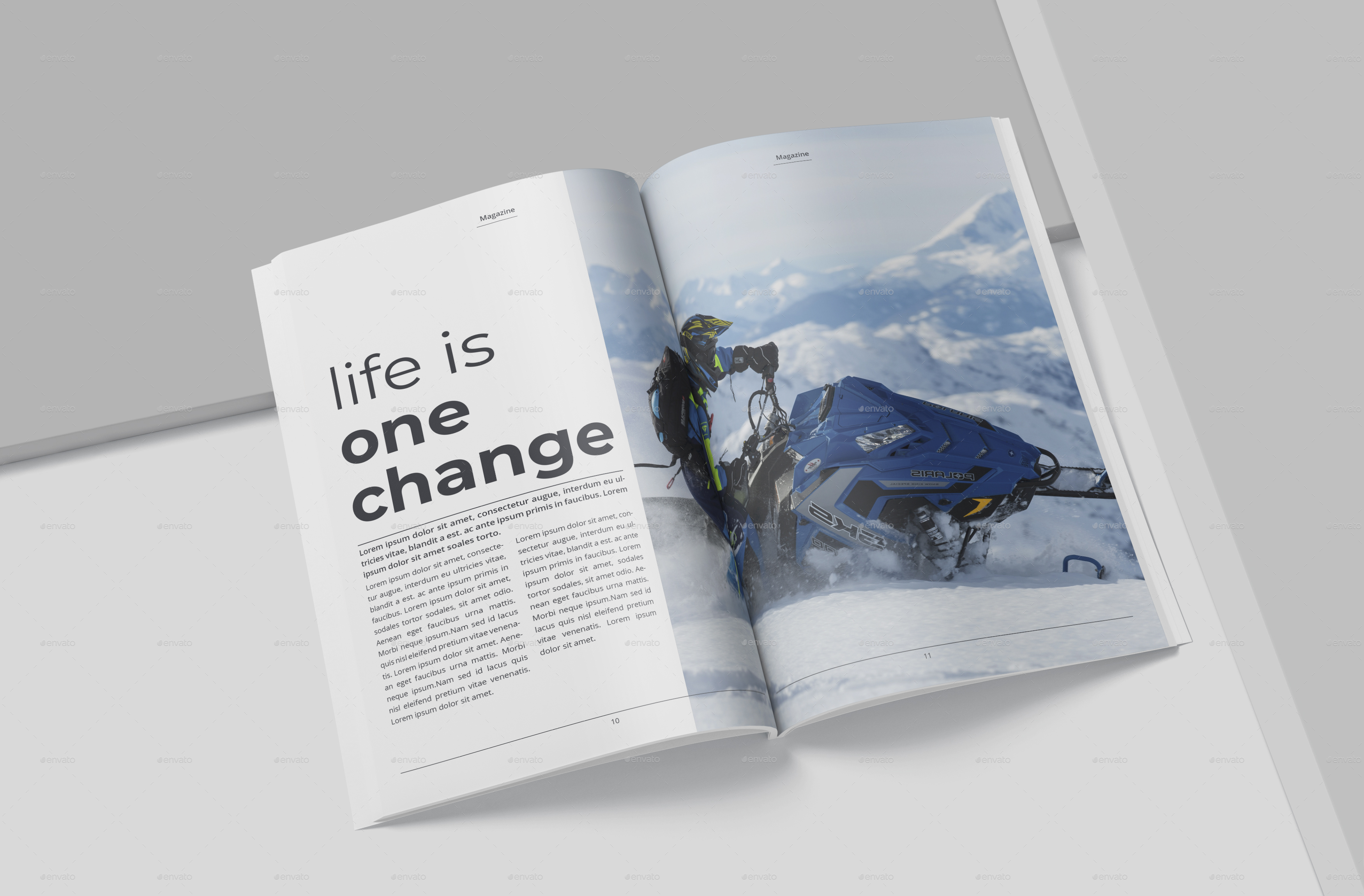 The Magazine, Print Templates | GraphicRiver