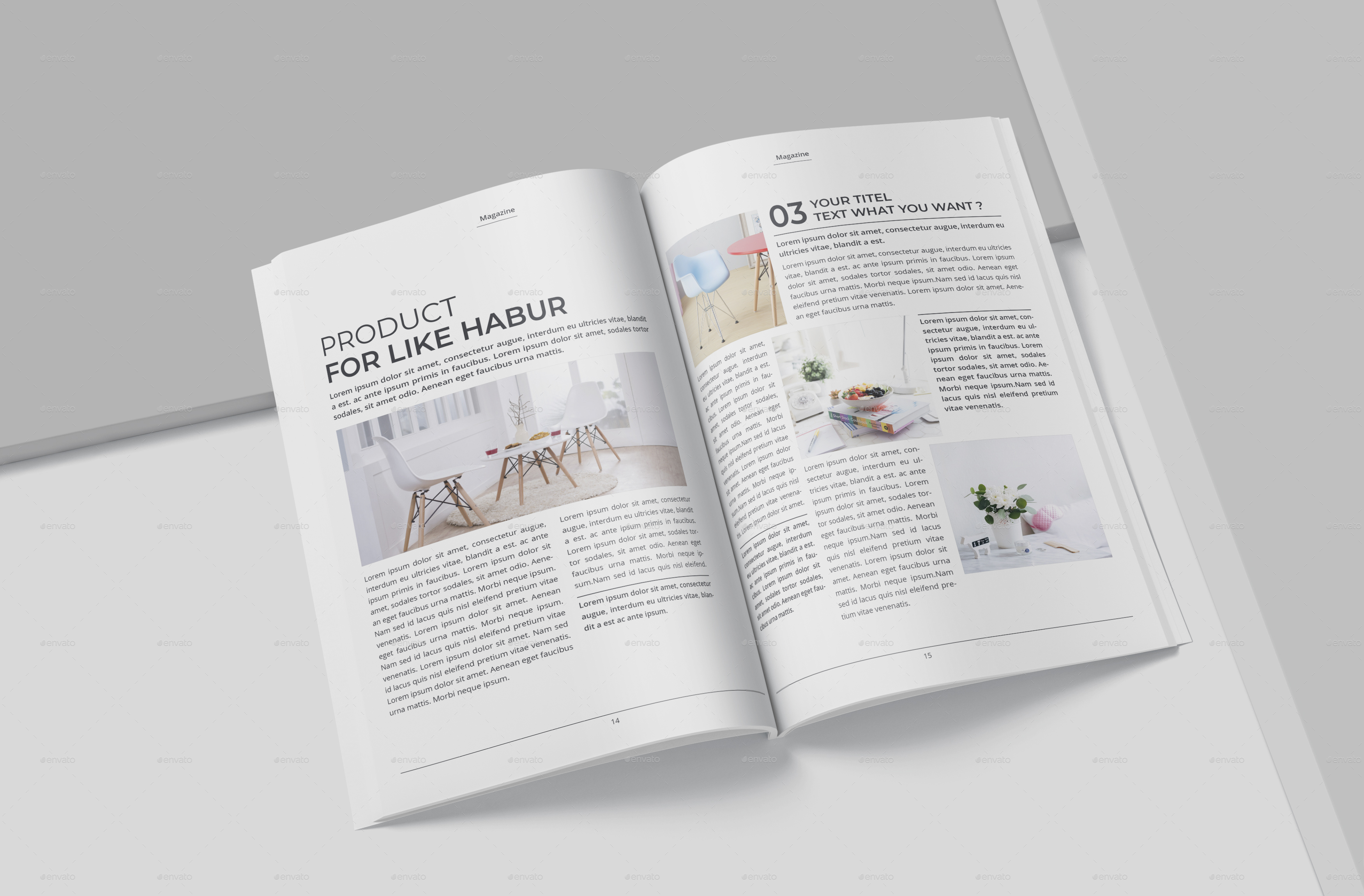 The Magazine, Print Templates | GraphicRiver